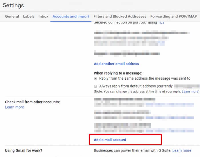 How to setup Domain Email to Gmail - Webbit